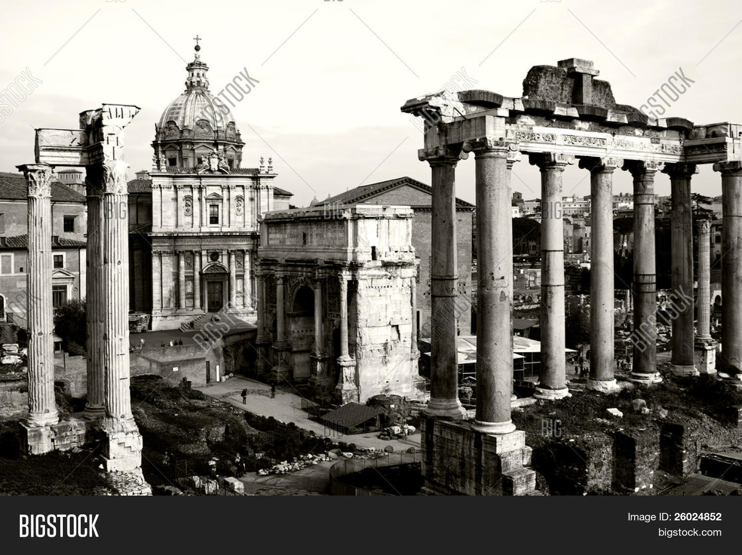 Foro Romano Image & Photo (Free Trial) | Bigstock