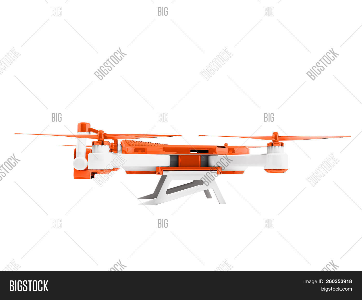 Modern Orange Drone Image & Photo (Free Trial) | Bigstock