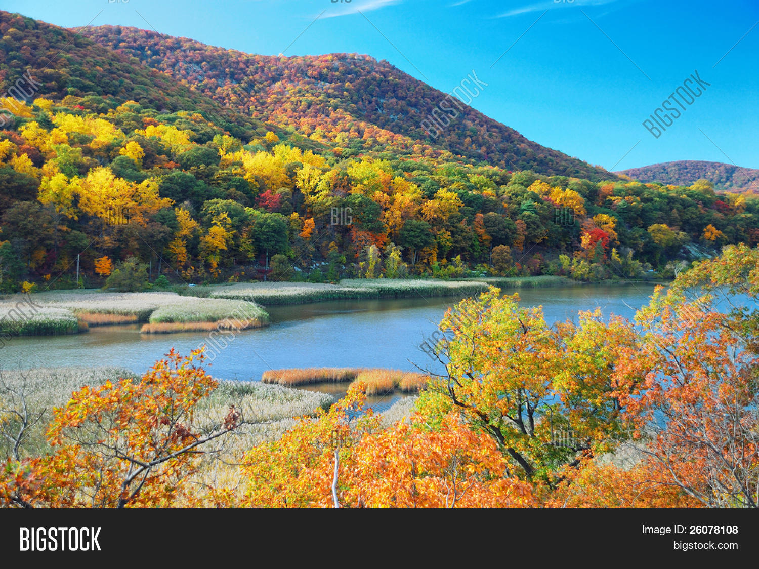 Autumn Mountain Lake Image & Photo (Free Trial) | Bigstock