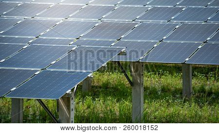 Rows Array Solar Image & Photo (Free Trial) | Bigstock
