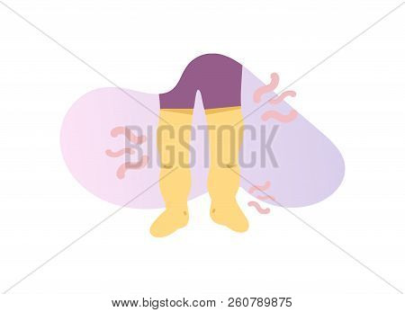 Swollen Legs Icon. Vector & Photo (Free Trial) | Bigstock