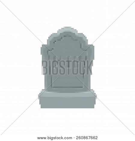 Grave Pixel Art. Tomb Vector & Photo (Free Trial) | Bigstock