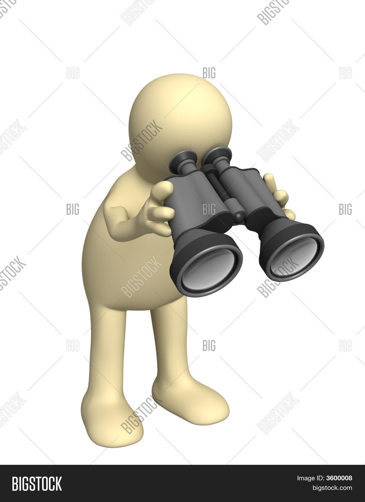 3D Puppet Looking Image & Photo (Free Trial) | Bigstock