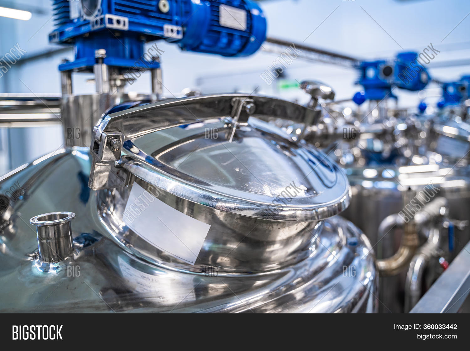 Interior Dairy Factory Image & Photo (Free Trial) | Bigstock