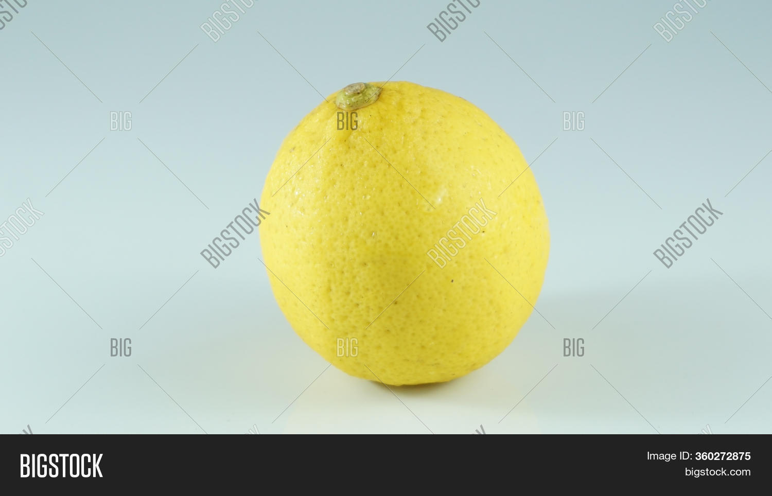 One Lemon Isolated On Image & Photo (Free Trial) | Bigstock
