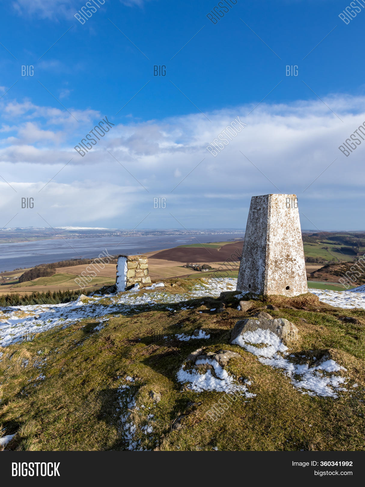 Trig Pillar On Summit Image & Photo (Free Trial) | Bigstock