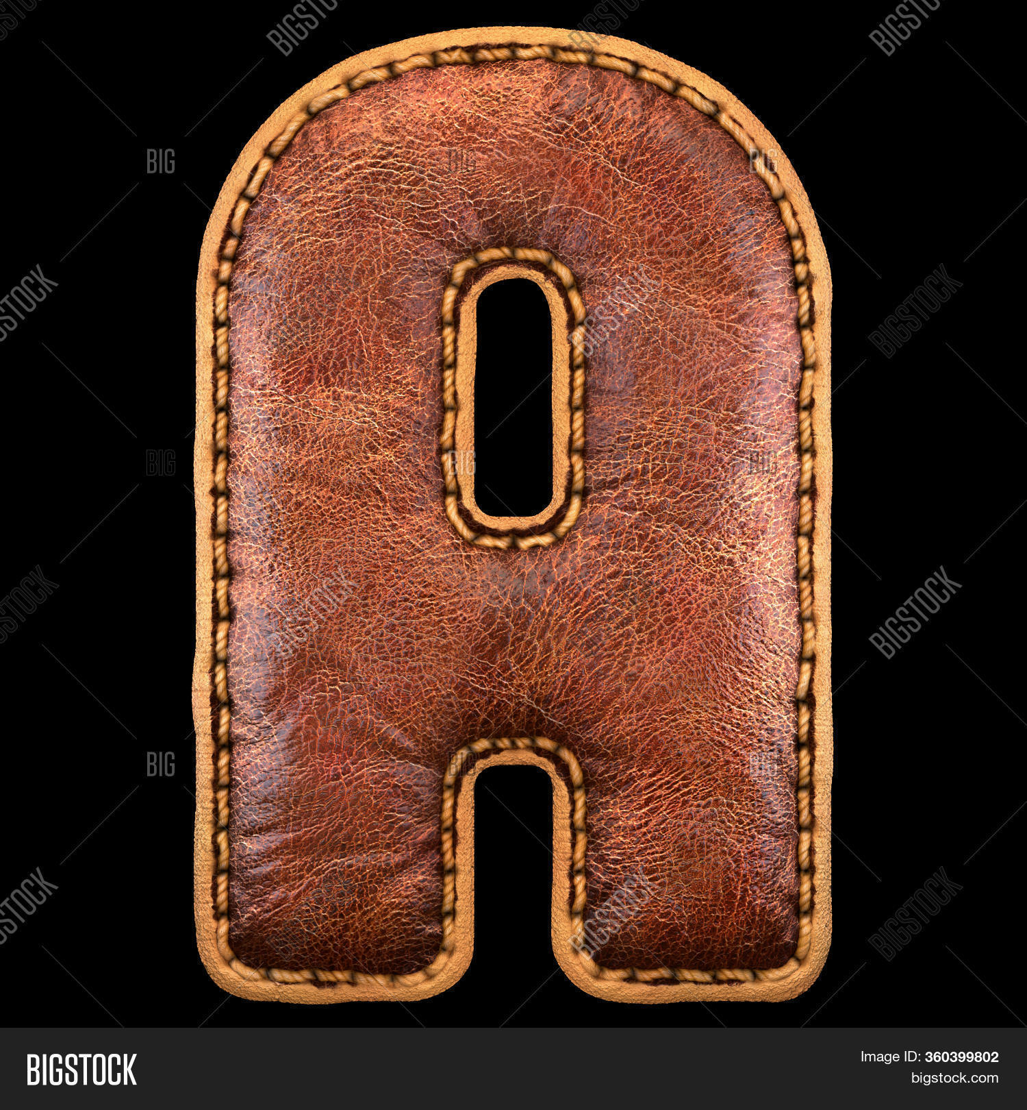 Leather Letter Image & Photo (Free Trial) | Bigstock