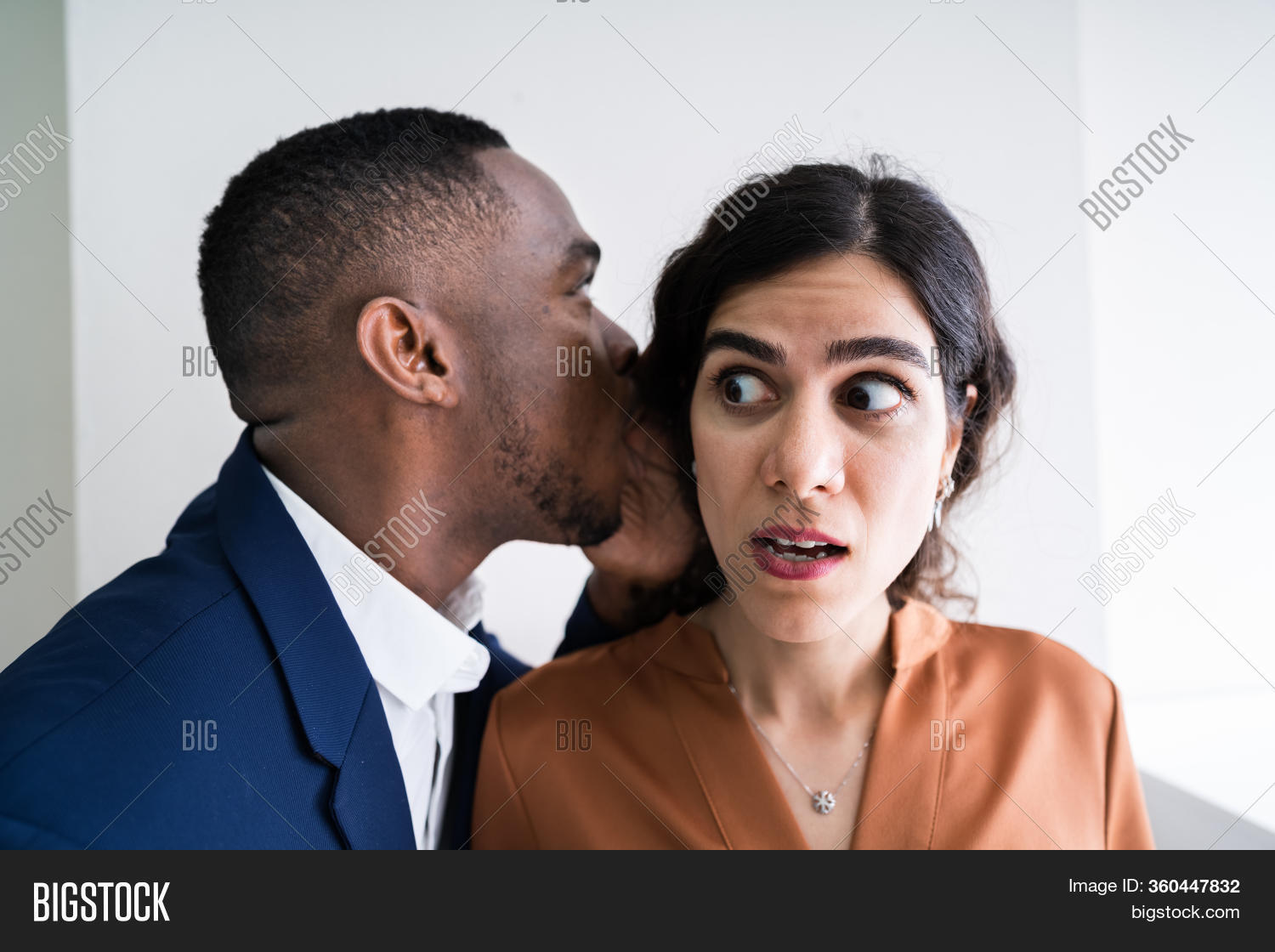 Businessman Whispering Image & Photo (Free Trial) | Bigstock