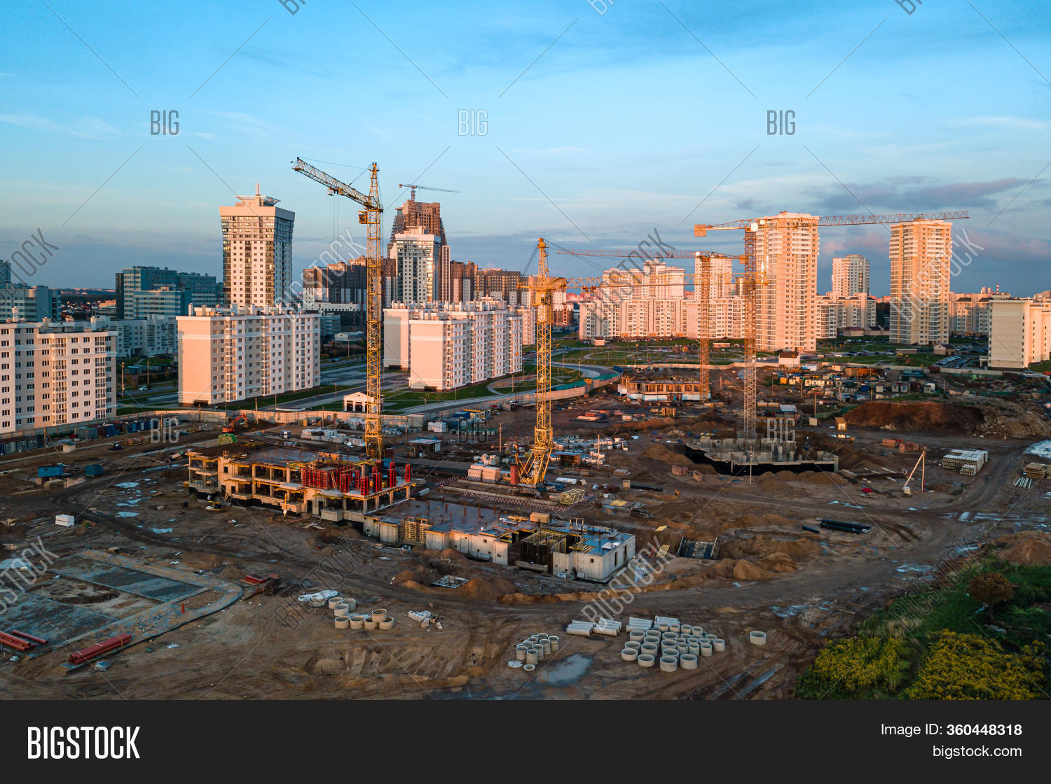 Construction Site Image & Photo (Free Trial) | Bigstock