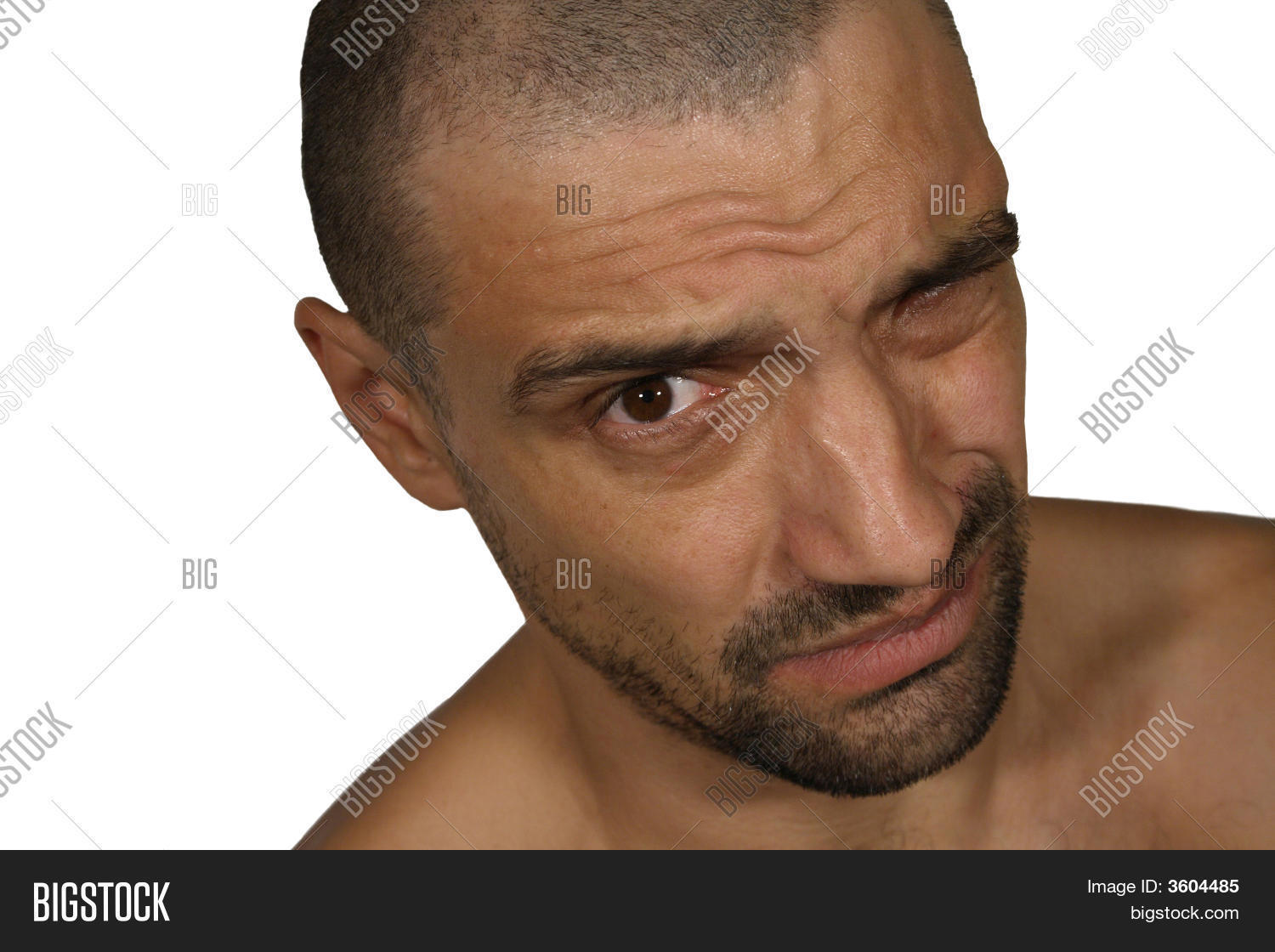 Grimace On Face Man Image & Photo (Free Trial) | Bigstock