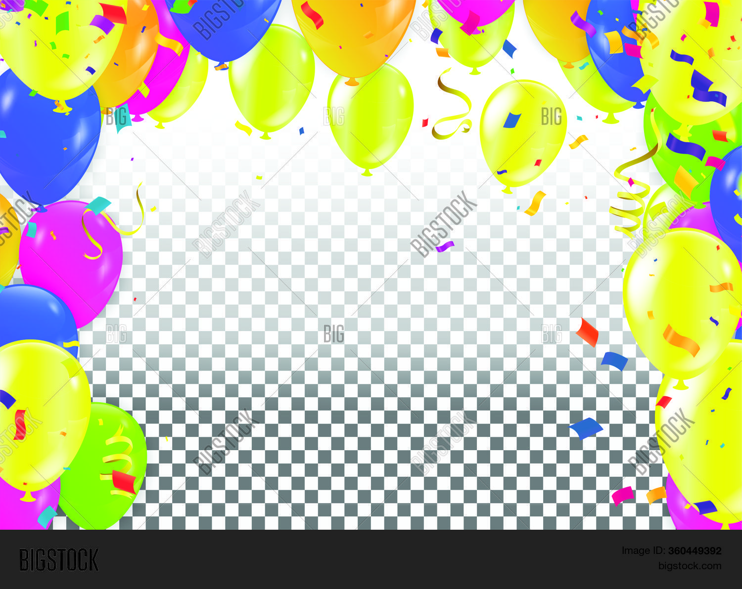 Colorful Birthday Vector & Photo (Free Trial) | Bigstock