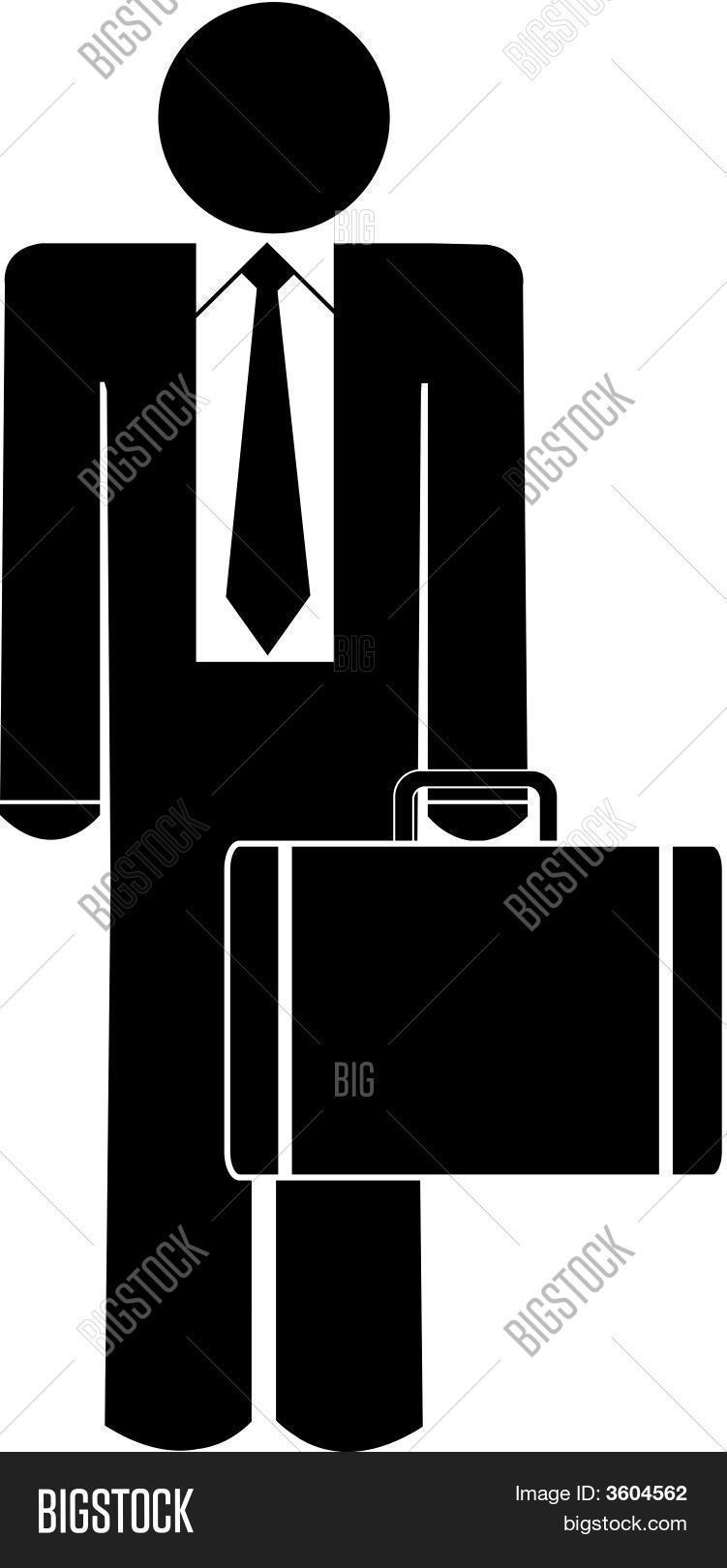 Stick Man Business Vector & Photo (Free Trial) | Bigstock