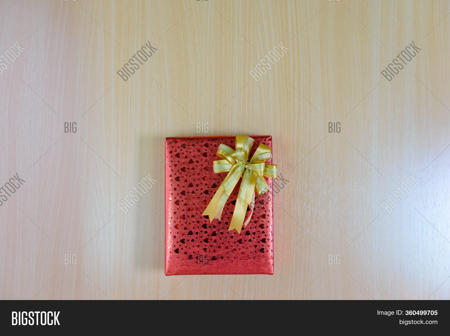 Top View On Gift Box Image & Photo (Free Trial) | Bigstock