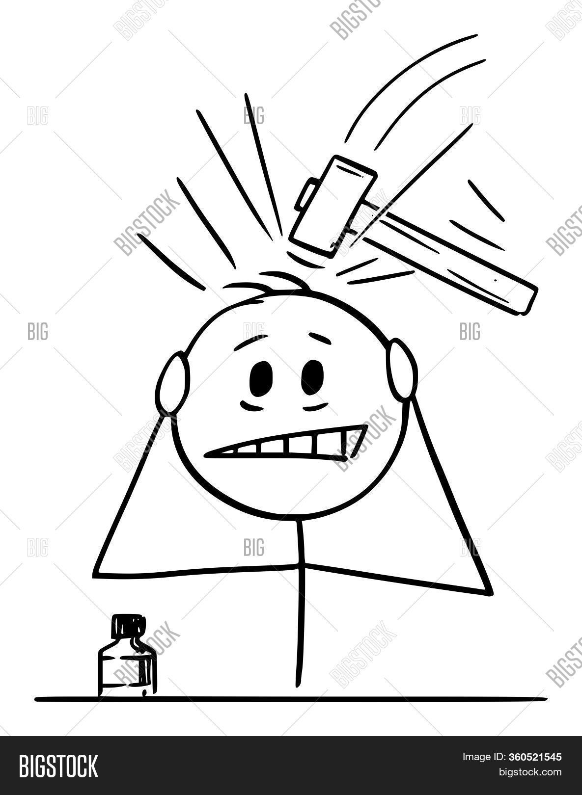 Cartoon Stick Figure Image & Photo (Free Trial) | Bigstock