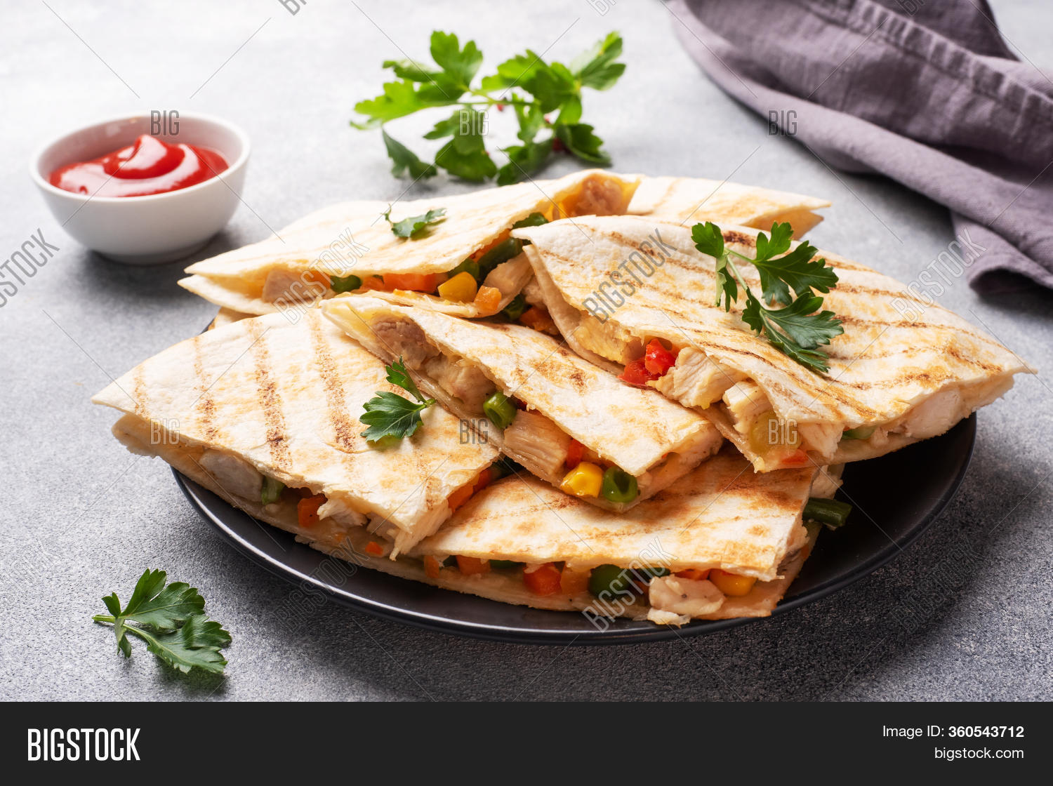 Triangular Slices Image & Photo (Free Trial) | Bigstock