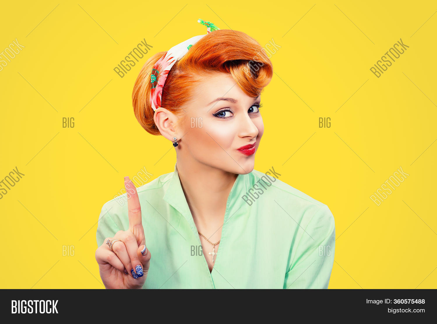 Woman Gesturing No Image & Photo (Free Trial) | Bigstock