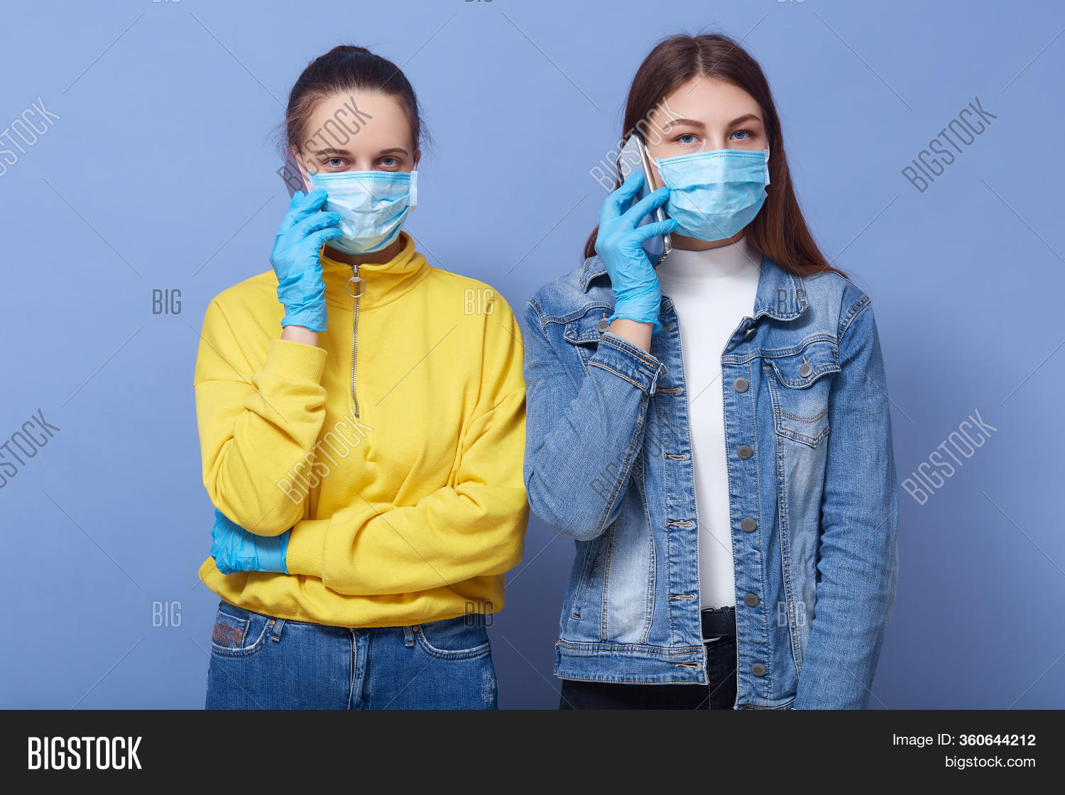Picture Two Beautiful Image & Photo (Free Trial) | Bigstock