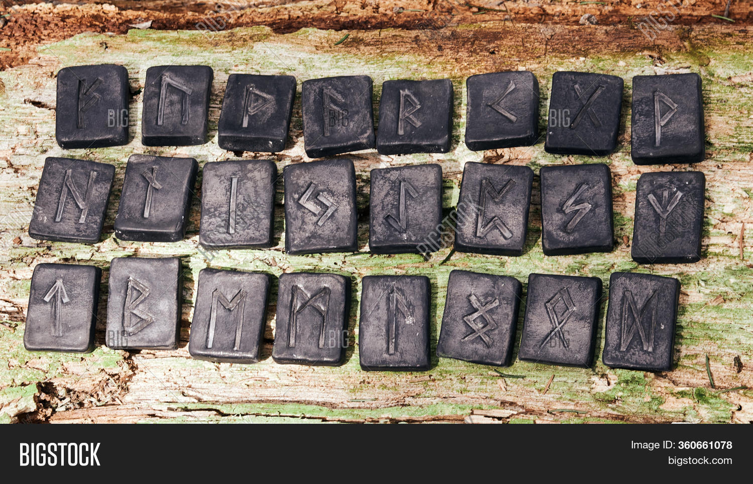 24 Norse Runes Stones Image & Photo (Free Trial) | Bigstock