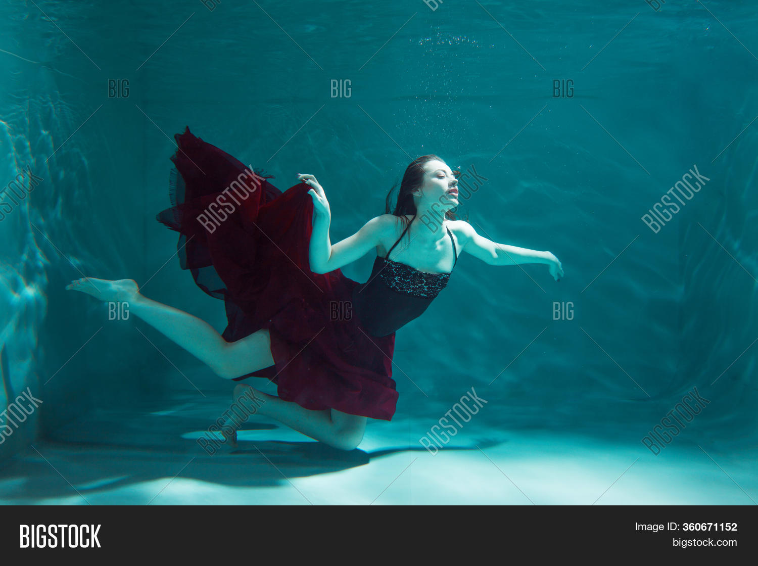 Beautiful Girl Red Image & Photo (Free Trial) | Bigstock