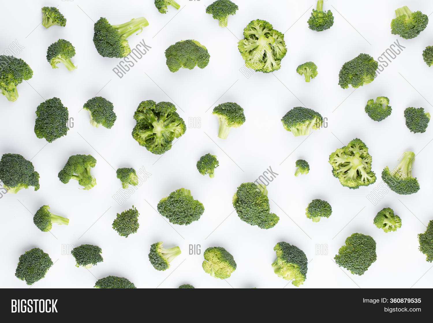 Broccoli Pattern Image & Photo (Free Trial) | Bigstock