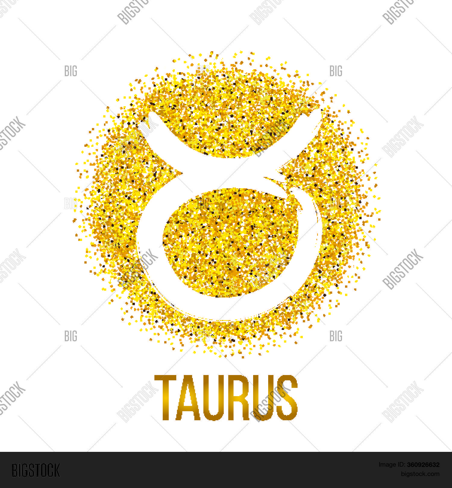 Taurus Vector Zodiac Vector & Photo (Free Trial) | Bigstock