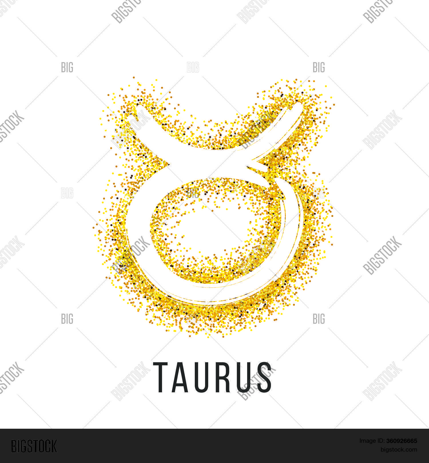 Taurus Vector Zodiac Vector & Photo (Free Trial) | Bigstock