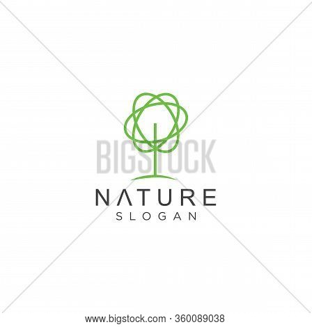 Simple Tree Logo Vector & Photo (Free Trial) | Bigstock