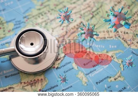 Stethoscope On Italy Image & Photo (Free Trial) | Bigstock