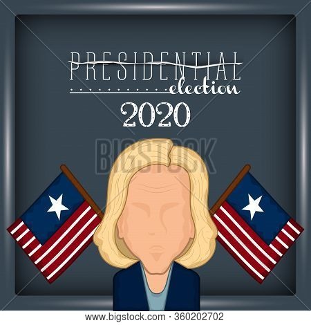 Woman Avatar Flags Vector & Photo (Free Trial) | Bigstock