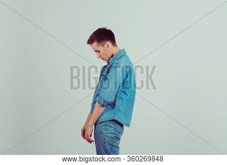 Side Profile Sad Image & Photo (Free Trial) | Bigstock