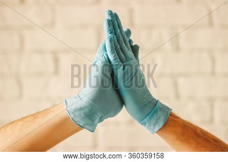Two Men Clapping Hands Image & Photo (Free Trial) | Bigstock
