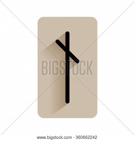 Runes. Letter Runic Vector & Photo (Free Trial) | Bigstock