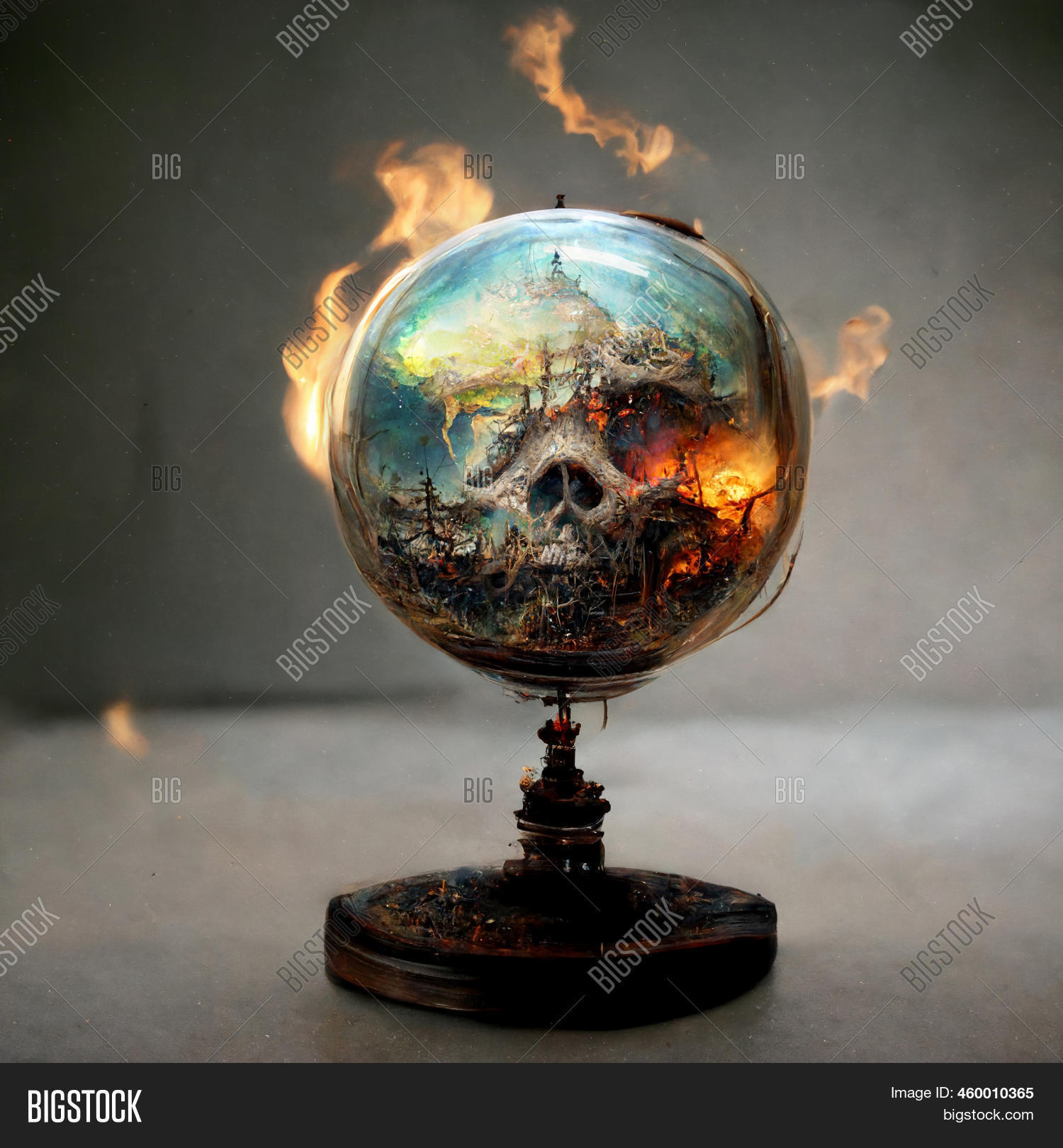 Burning Globe Image & Photo (Free Trial) | Bigstock