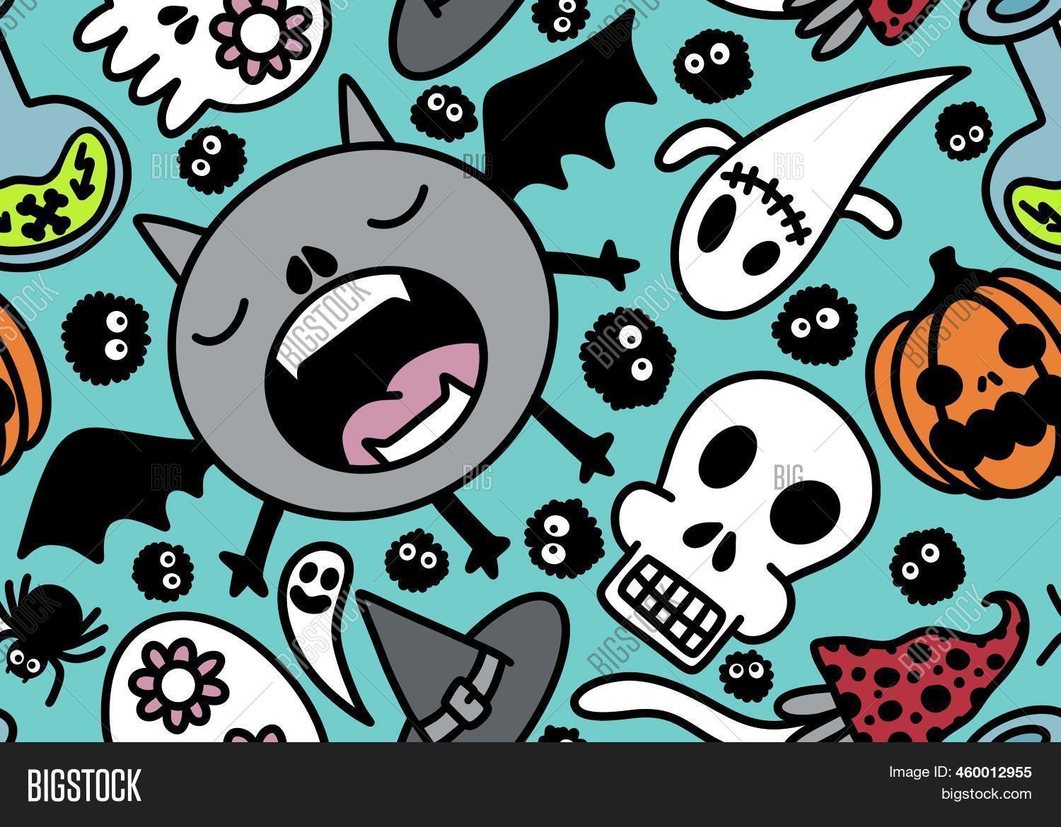Halloween Cartoon Batt Image & Photo (Free Trial) | Bigstock