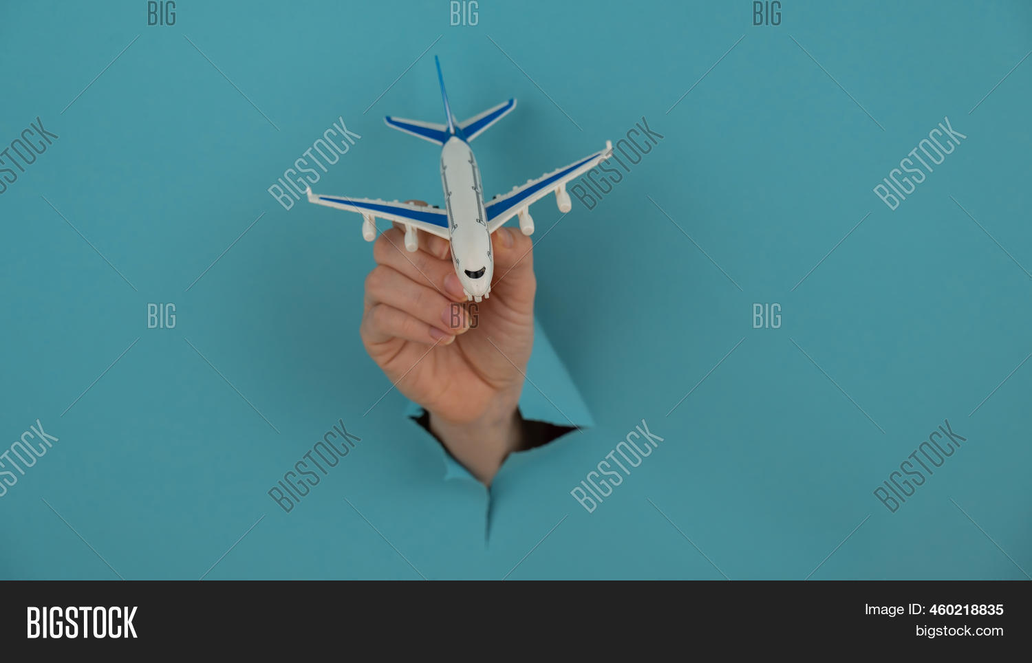 Female Hand Sticking Image & Photo (Free Trial) | Bigstock