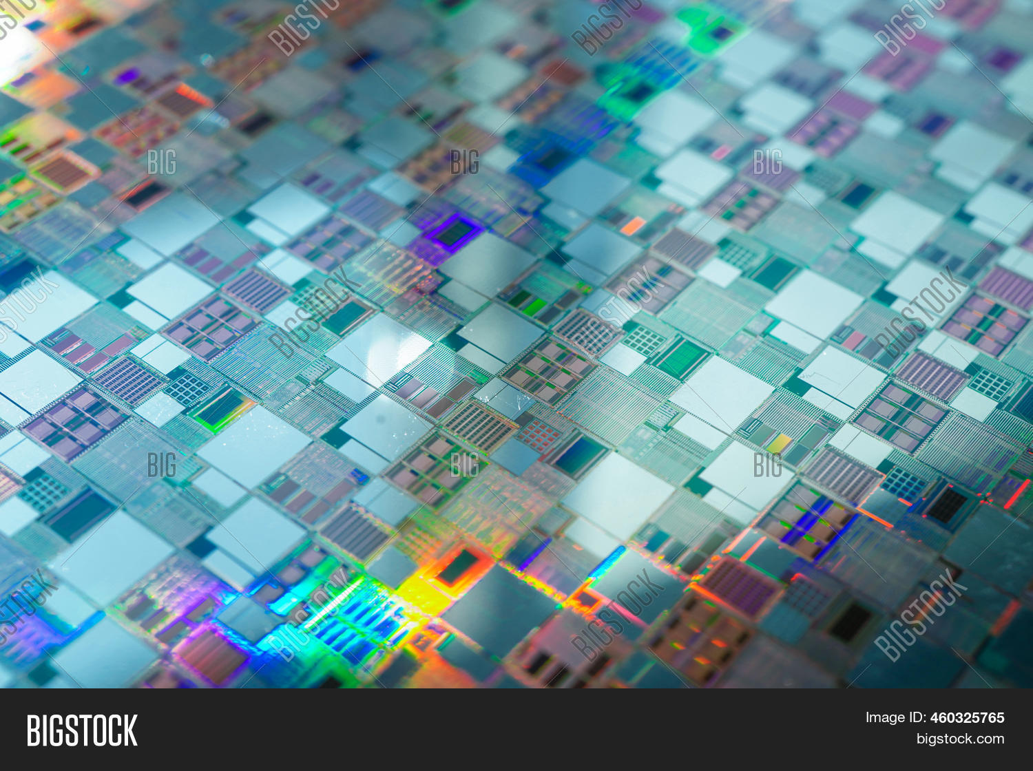 Silicon Wafer Image & Photo (Free Trial) | Bigstock