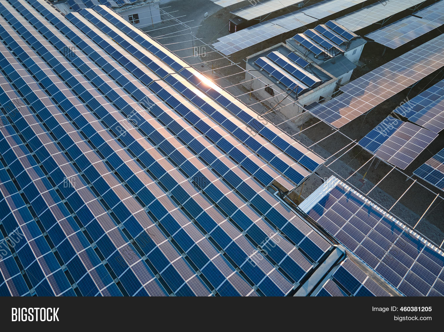 Aerial View Solar Image & Photo (Free Trial) | Bigstock