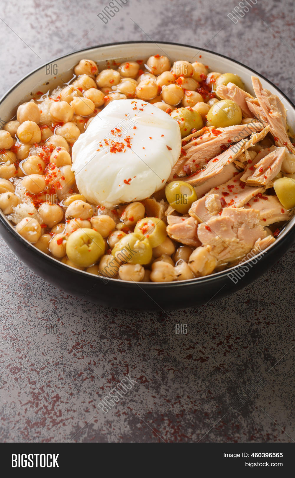Tunisian Dish Lablabi Image & Photo (Free Trial) | Bigstock