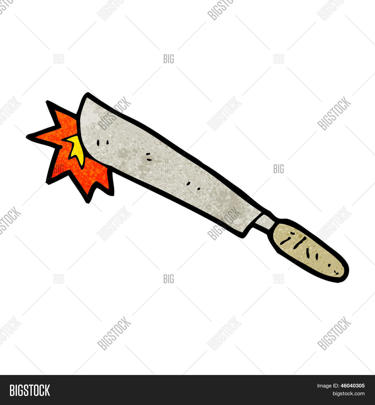 Cartoon Machete Image & Photo (Free Trial) | Bigstock