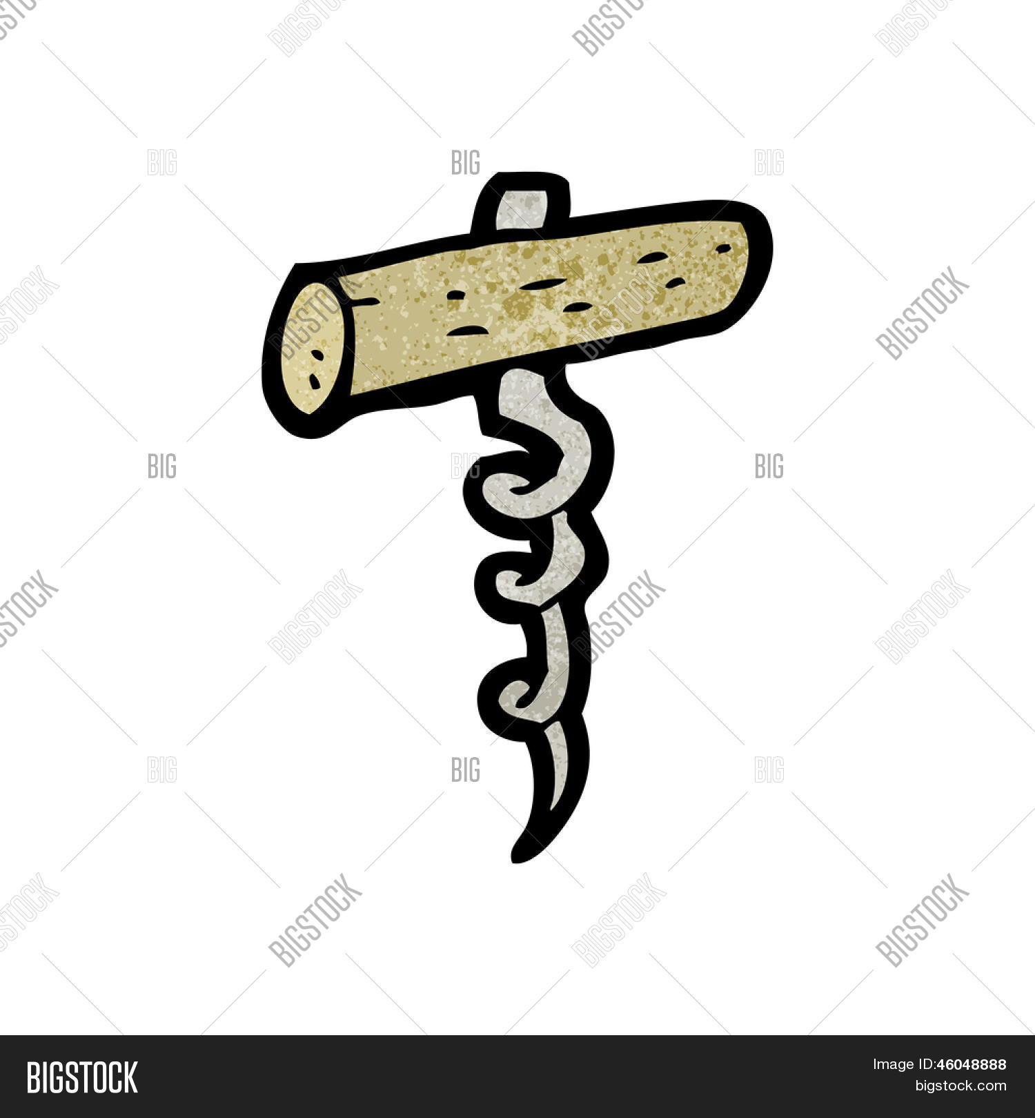Cartoon Corkscrew Image & Photo (Free Trial) | Bigstock