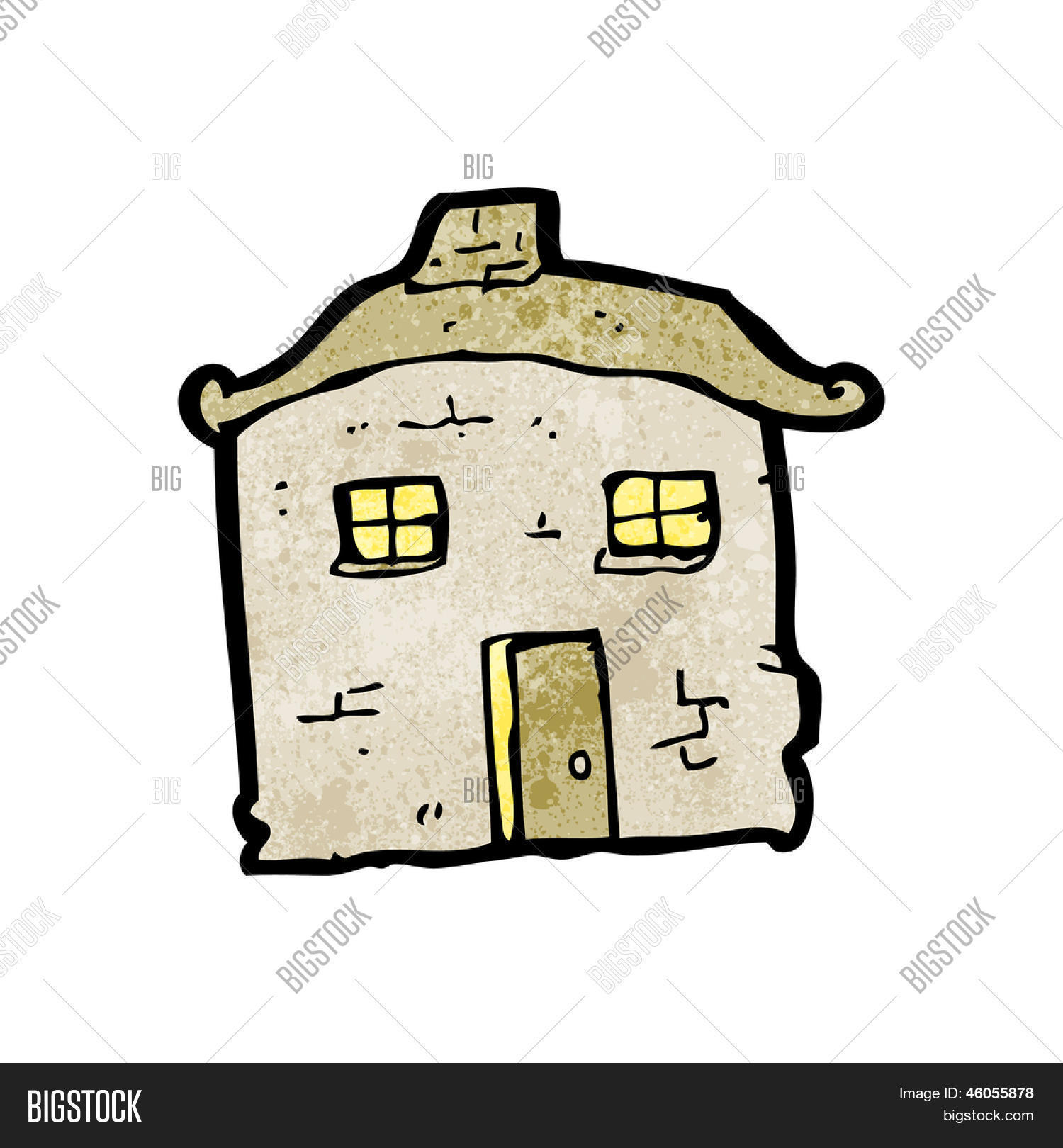 Cartoon Crumbling Old Image & Photo (Free Trial) | Bigstock