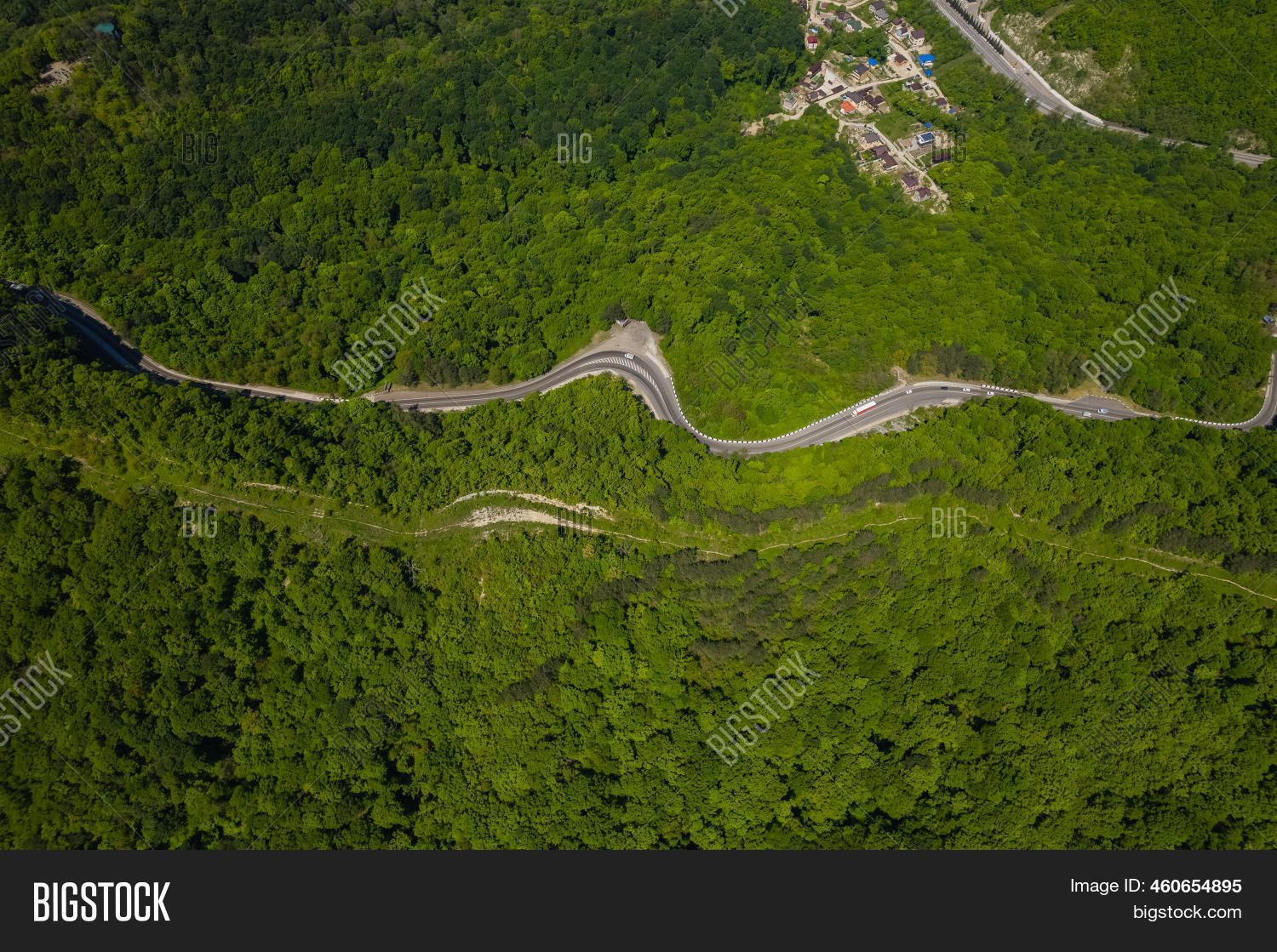 Aerial View Winding Image & Photo (Free Trial) | Bigstock