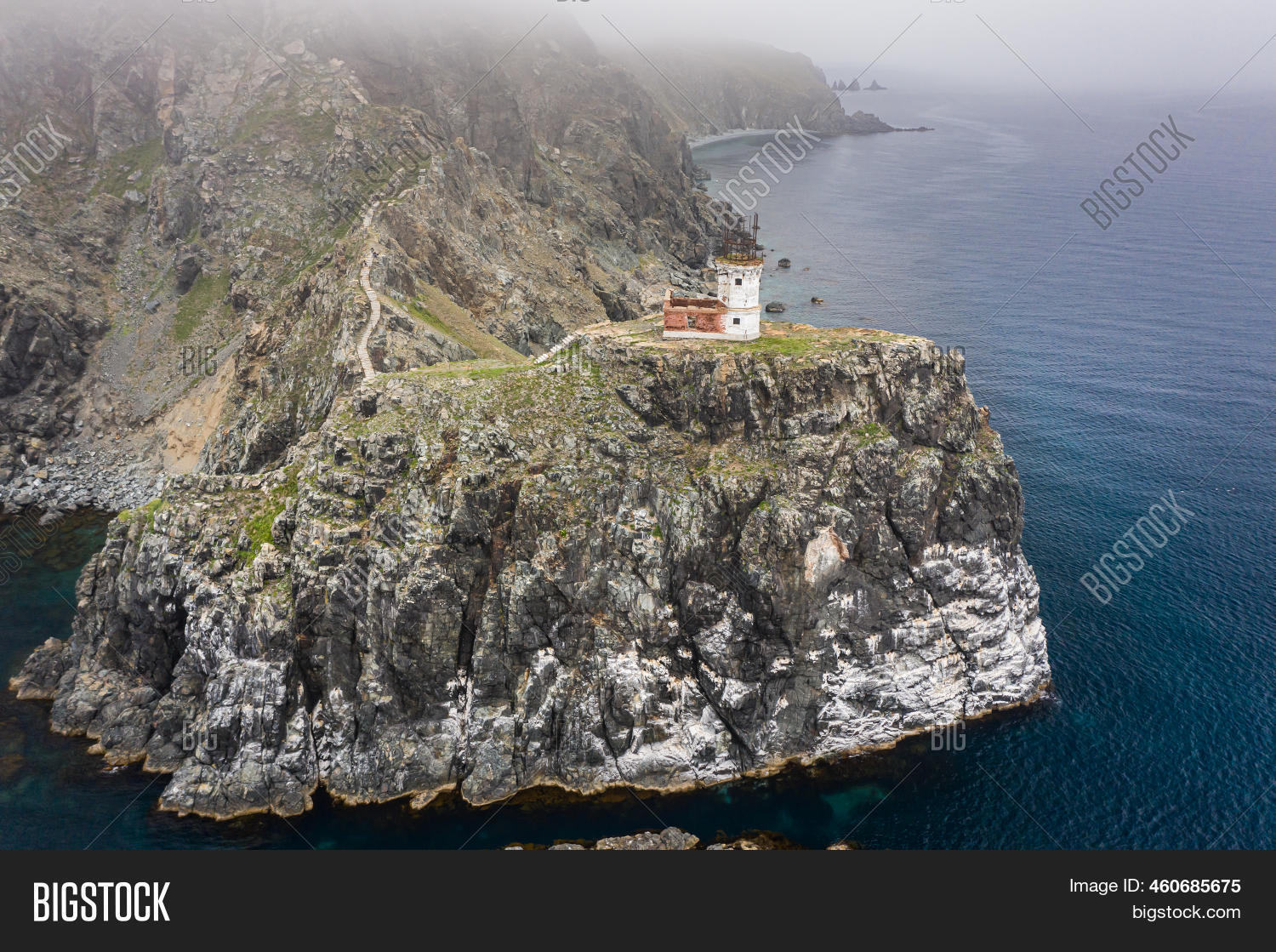 Old Ruined Lighthouse Image & Photo (Free Trial) | Bigstock
