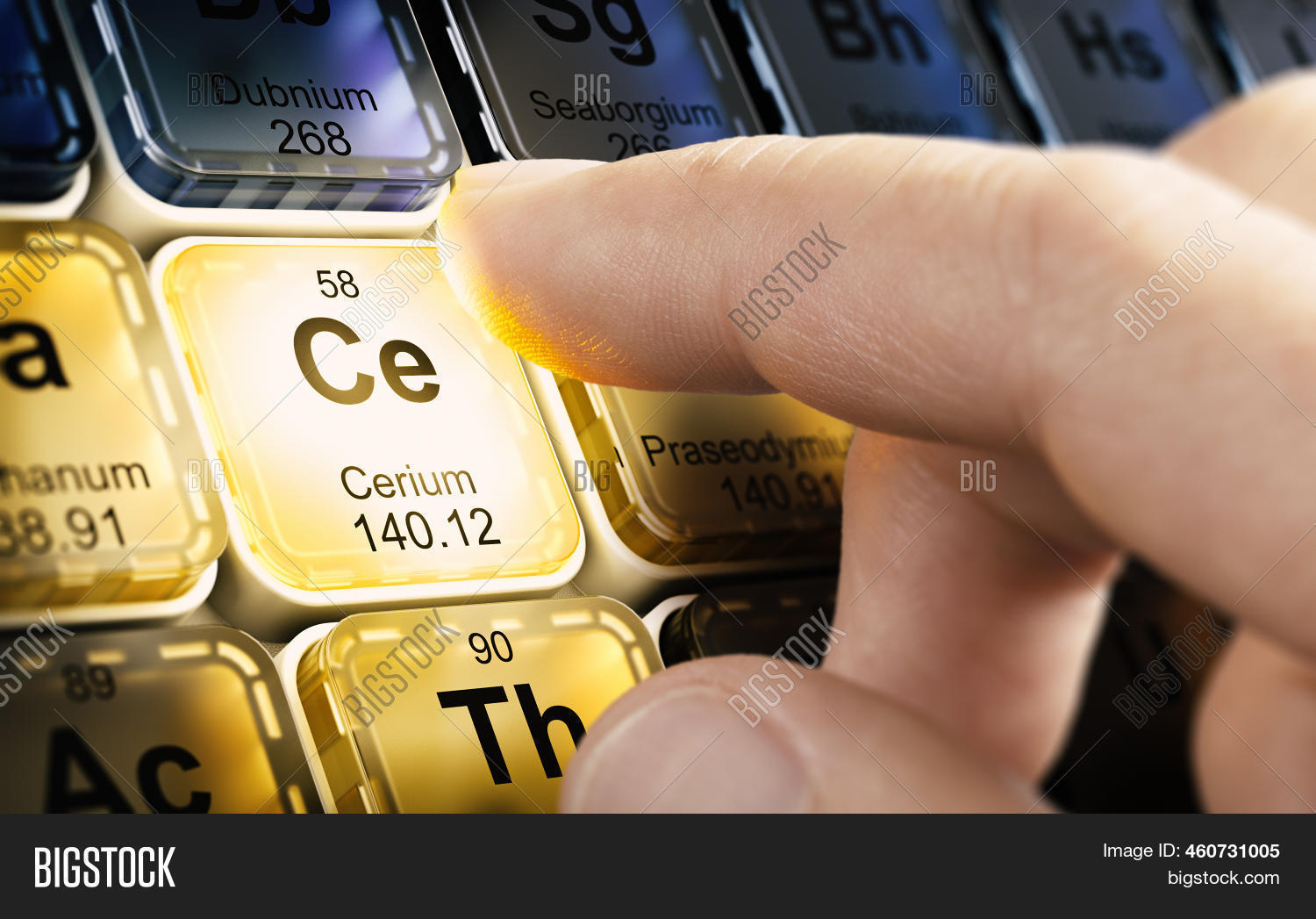 Finger Pushin Square Image & Photo (Free Trial) | Bigstock