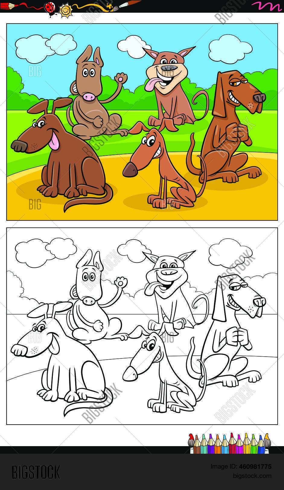 Cartoon Illustration Vector & Photo (Free Trial) | Bigstock