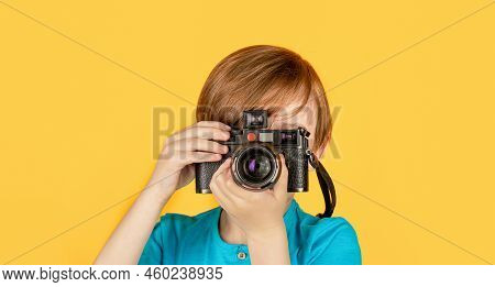 Boy Using Cameras. Image & Photo (Free Trial) | Bigstock