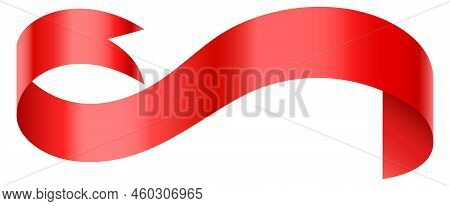 Red Ribbon. Realistic Vector & Photo (Free Trial) | Bigstock