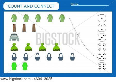 Count Connect Clothes Vector & Photo (Free Trial) | Bigstock
