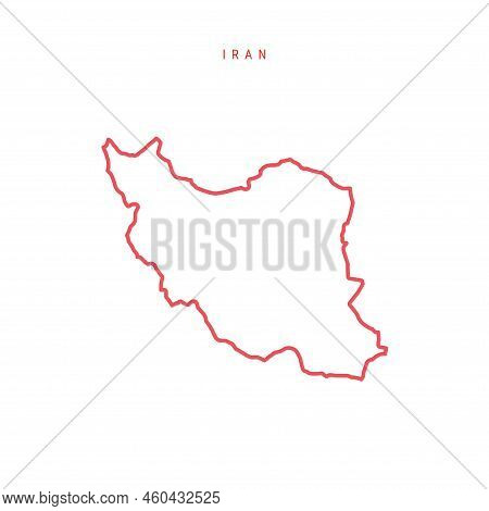 Iran Editable Outline Vector & Photo (Free Trial) | Bigstock