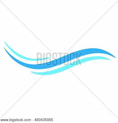 Water Wave Line Art. Vector & Photo (Free Trial) | Bigstock